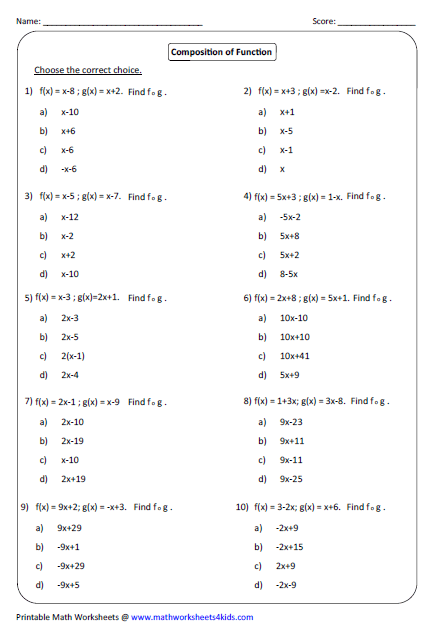 Complete The Function Table For Each Equation Answer Key Math Aids Com Elcho Table