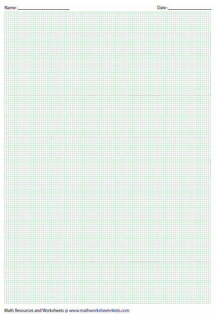 Printable Graph Papers And Grid Templates