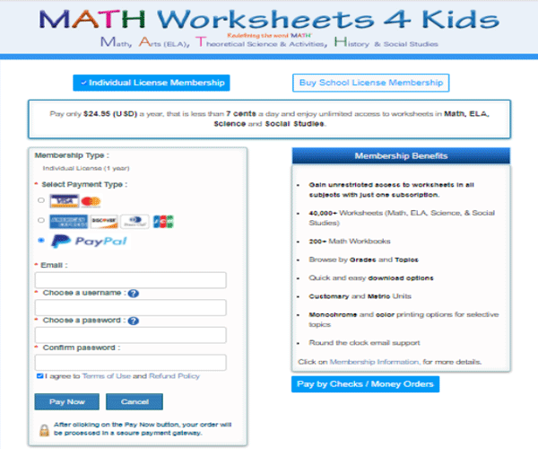 Mathworksheets4kids Login Login Portal 2023
