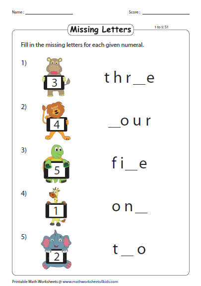 Paste The Missing Numbers To 5 Preschool Worksheet In 1 5 Missing Paste The Missing Numbers To 5 Preschool Worksheet In 1 5 Missing