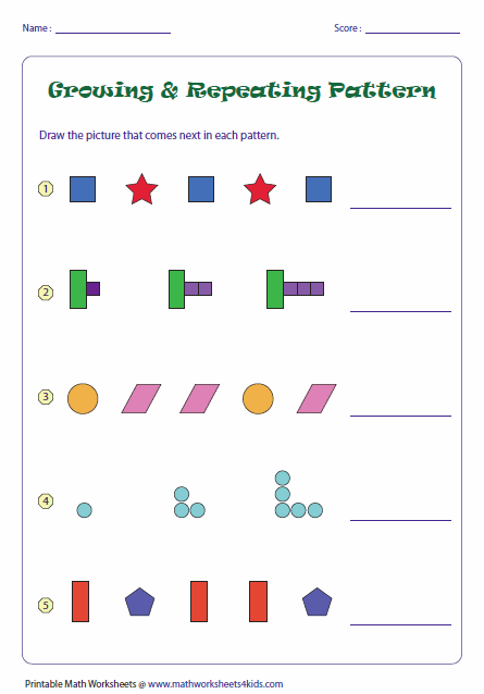 32 INFO NUMBER PATTERN QUIZ WORKSHEET PRINTABLE PDF ZIP DOCX DOWNLOAD 