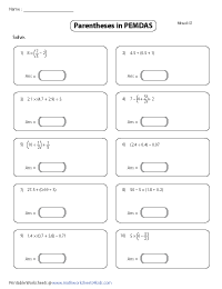 Rational and Irrational Numbers Worksheets
